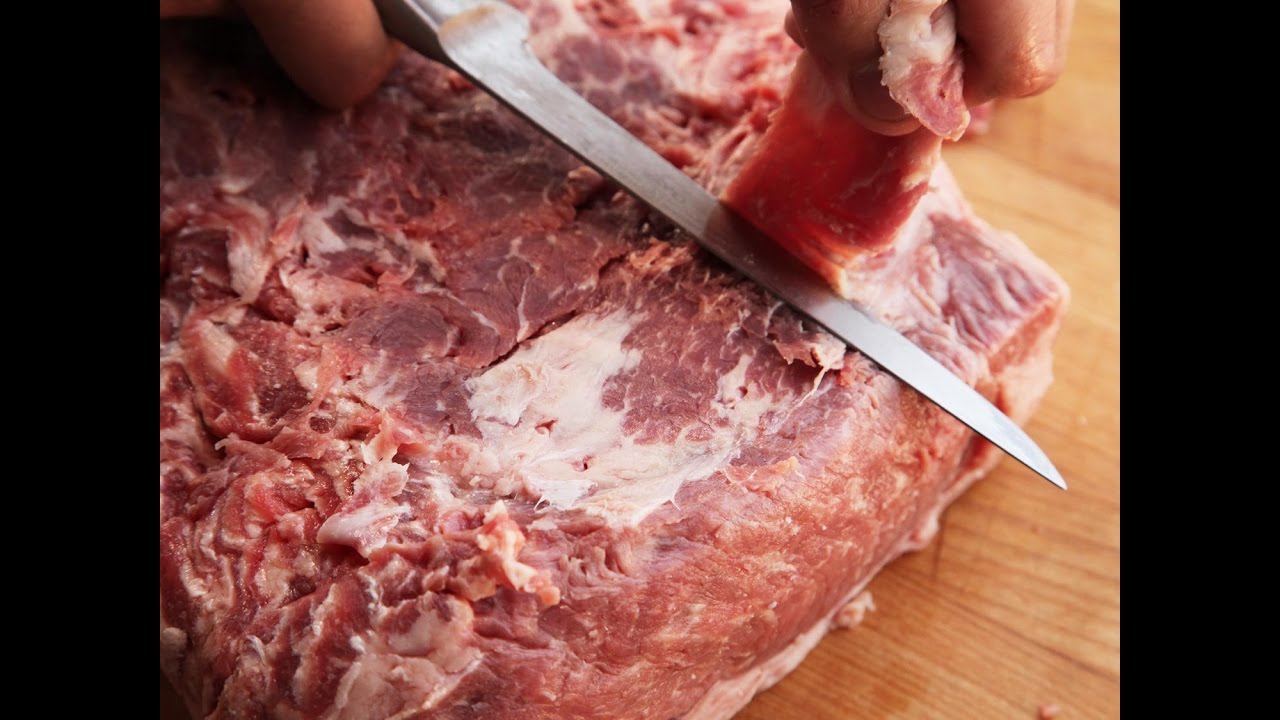 How do you remove silver skin from brisket?