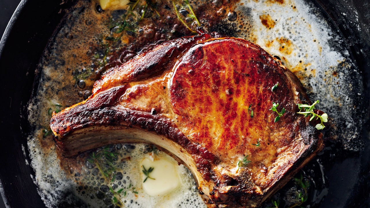 How do you revive an overcooked pork chop?