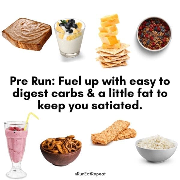 How do you run with snacks?