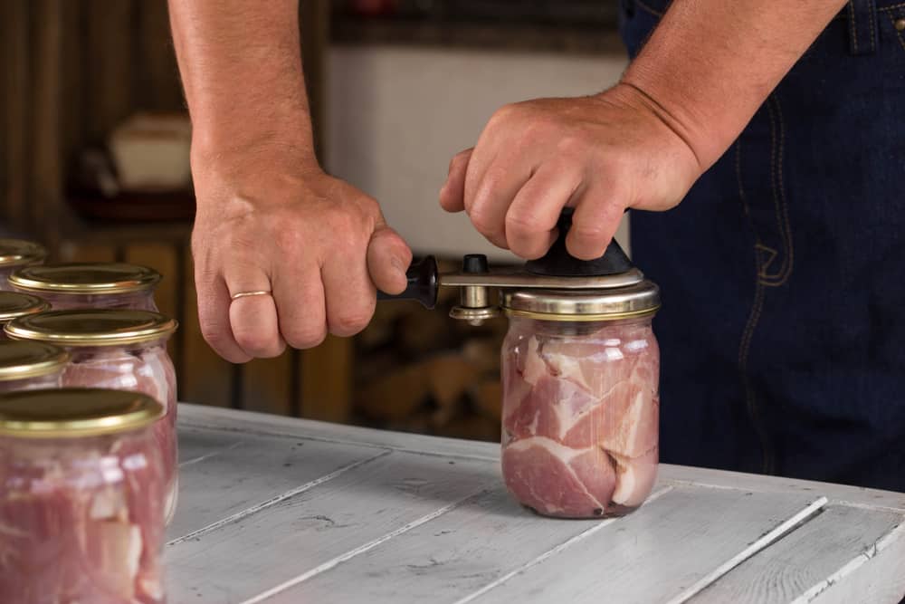 How do you safely can meat without a pressure canner?