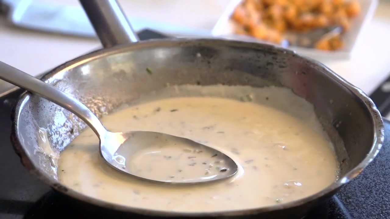 How do you save a separated cream sauce?