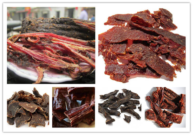 How do you save dried meat?