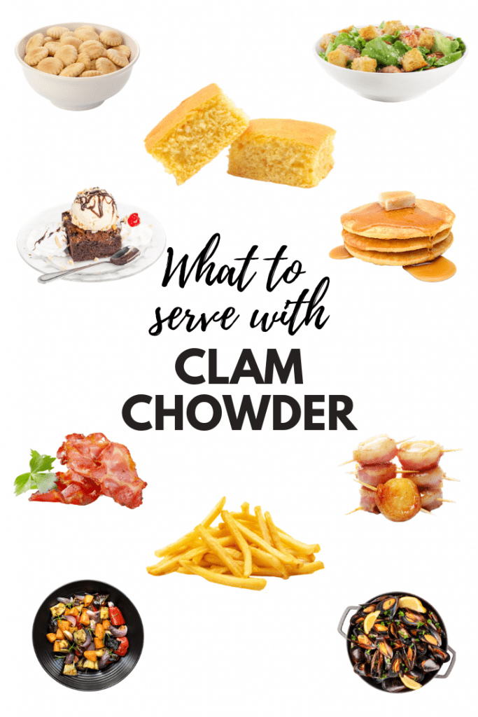 How do you serve clam chowder?