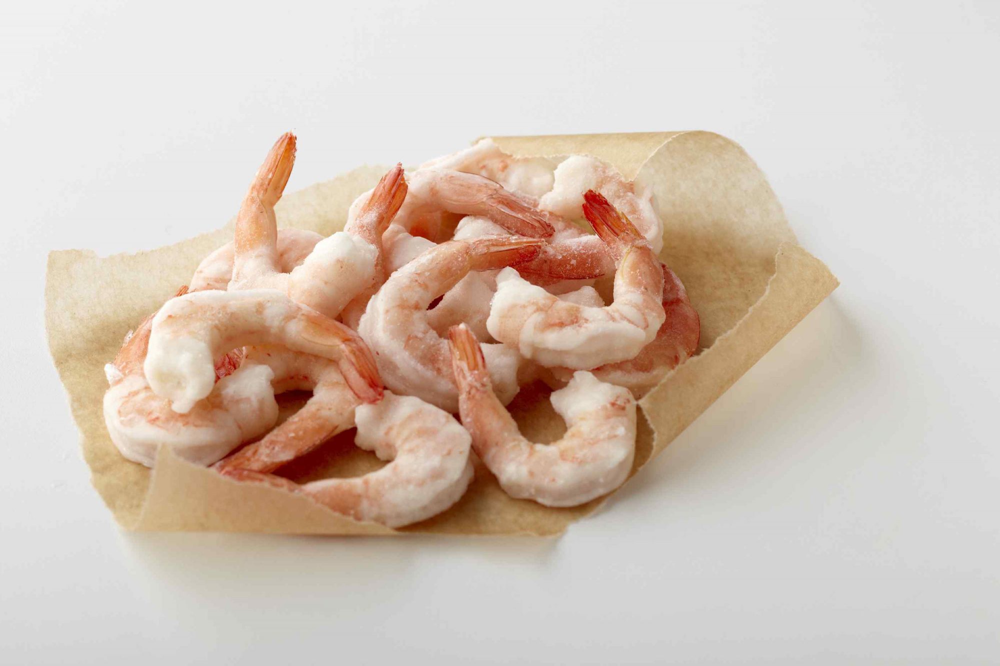 How do you ship frozen shrimp?