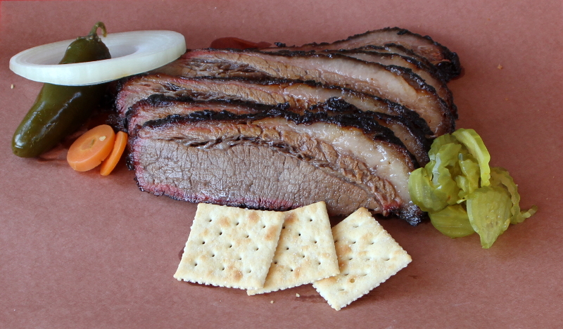 How do you smoke a 1 pound brisket?