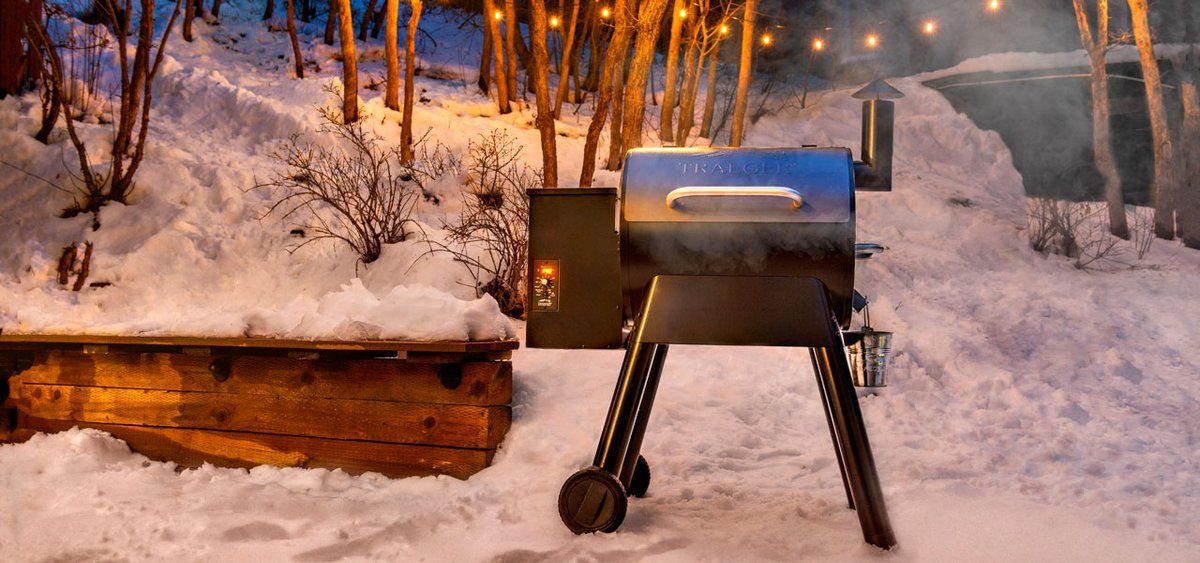 How do you smoke meat in the winter?