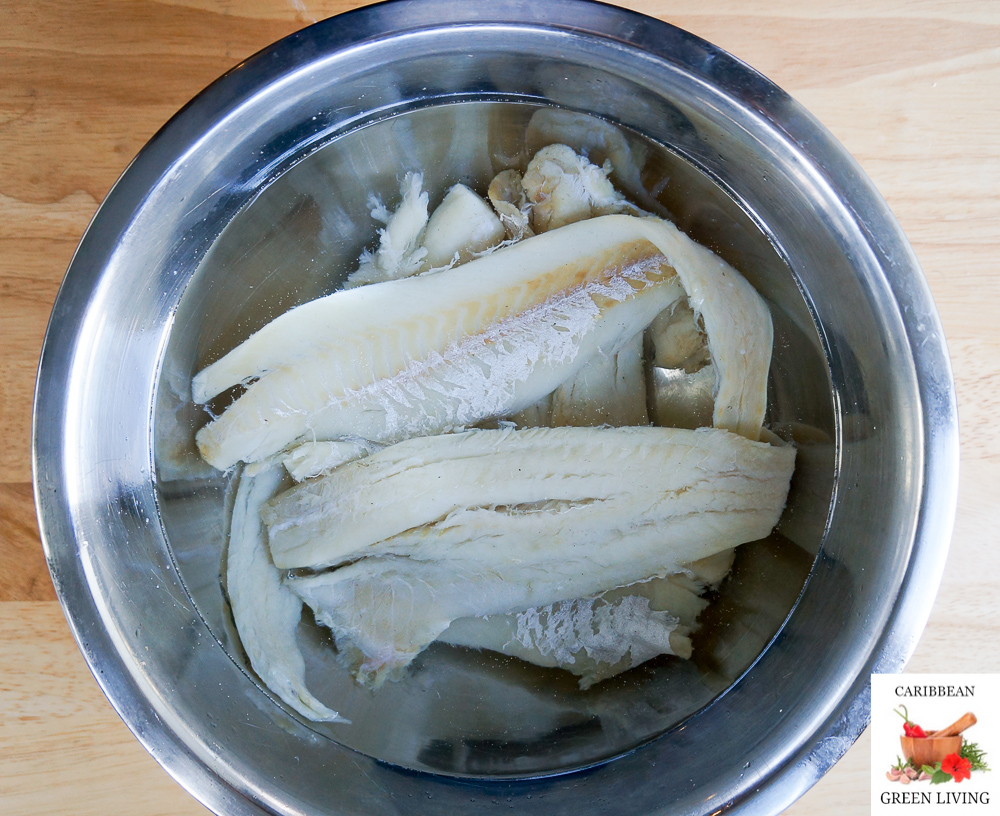 How do you soak cod fish?