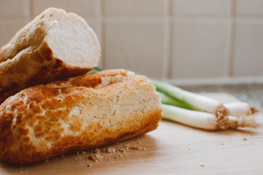 How do you soften a hard baguette in the microwave?