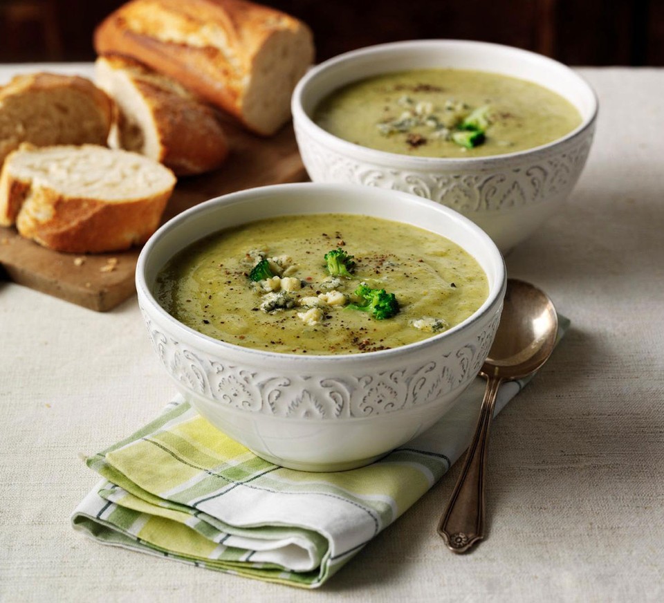 How do you soften up thick soup?