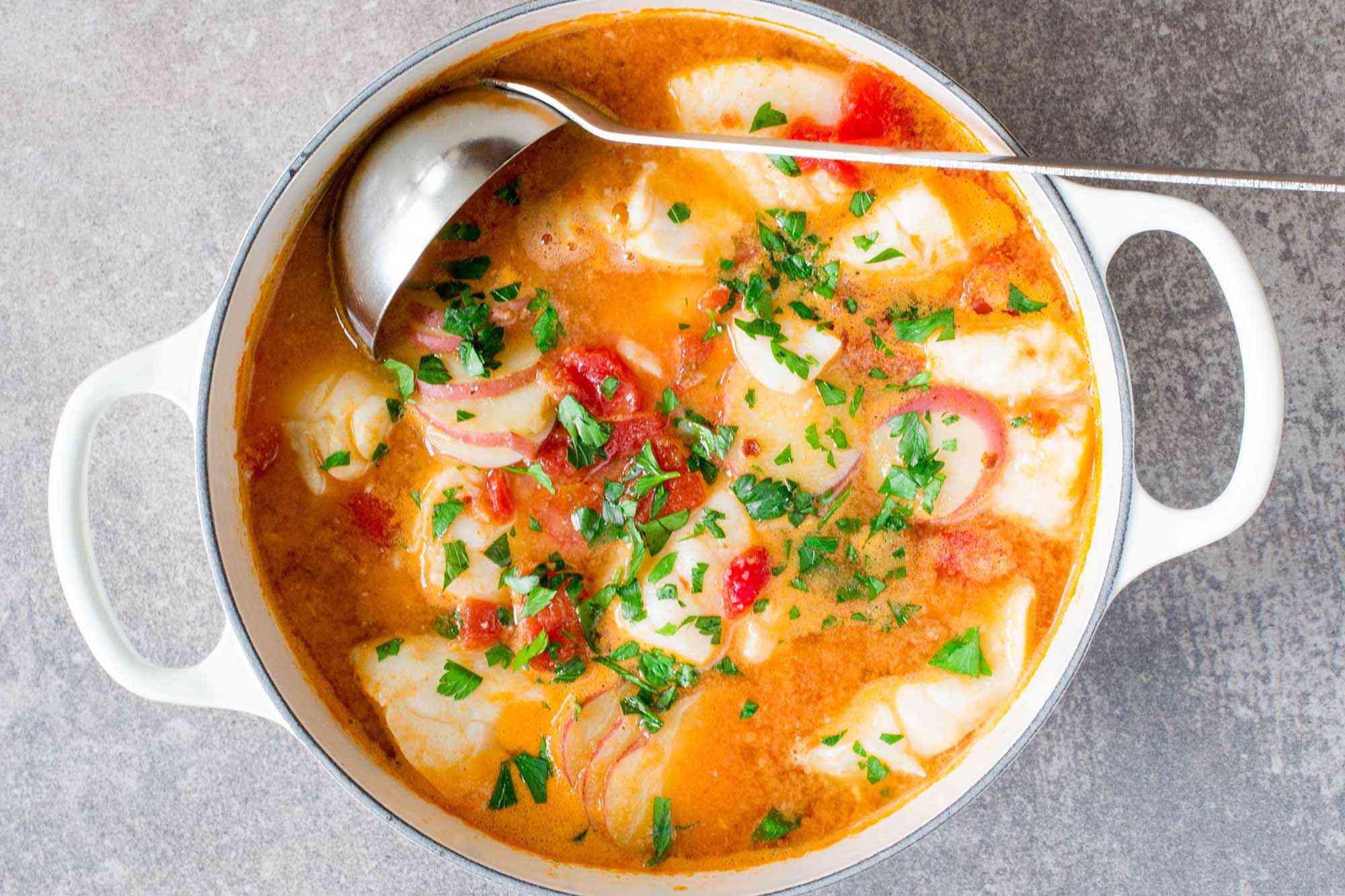 How do you spice up a soup?