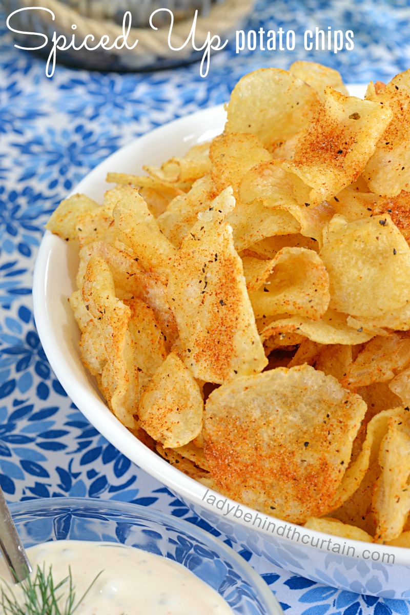 How do you spice up store bought chips?