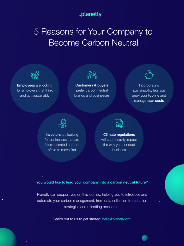 How do you stay carbon neutral?