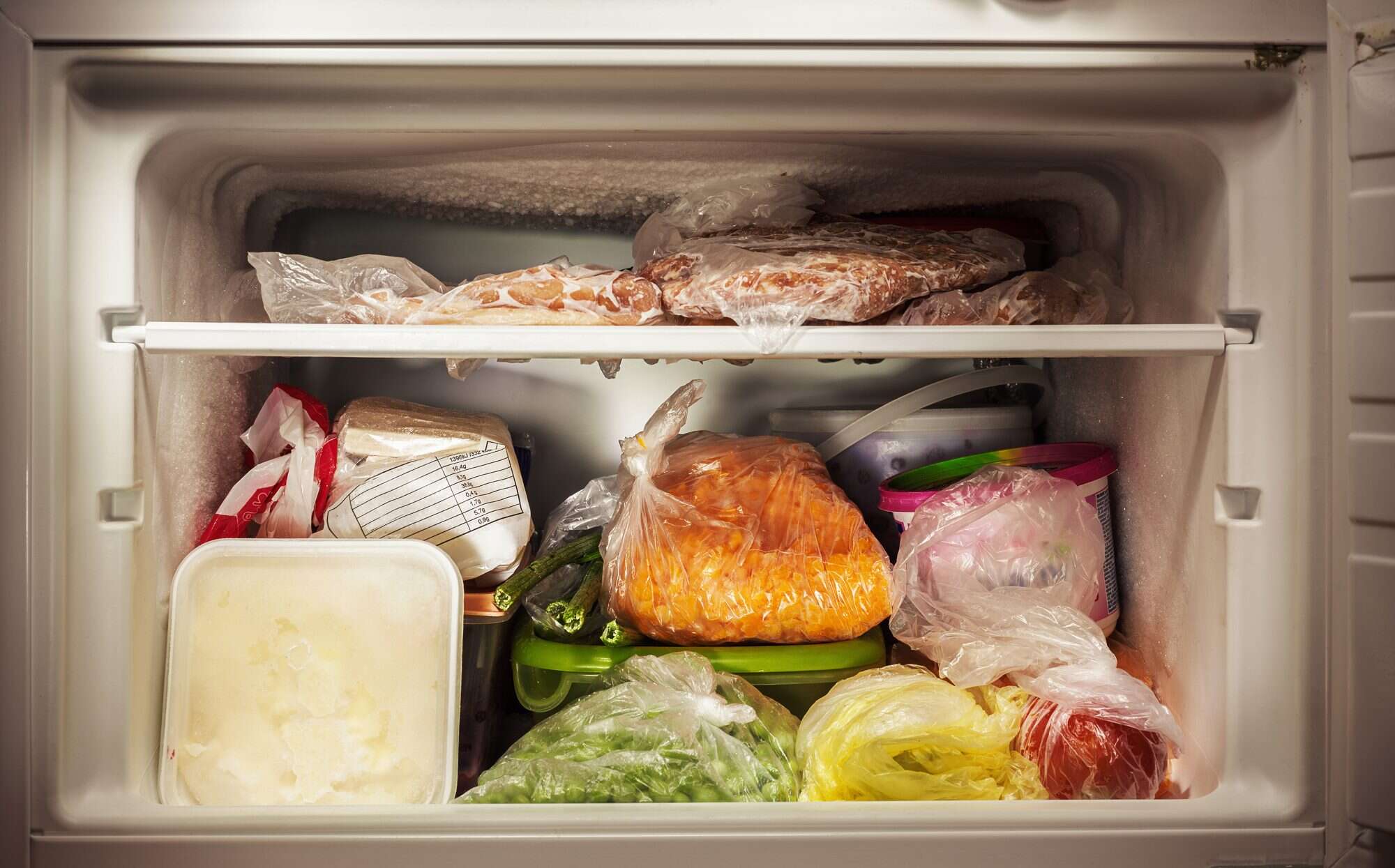 How do you stockpile a freezer?