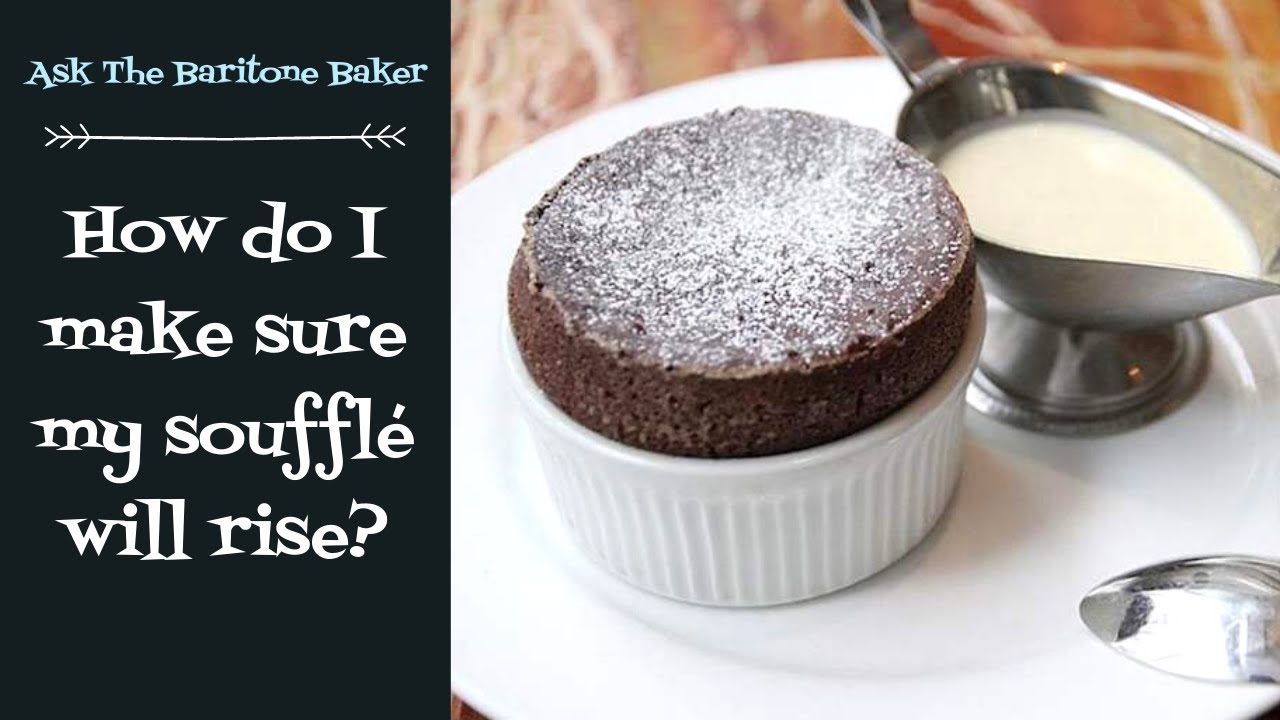 How do you stop a souffle from deflating?