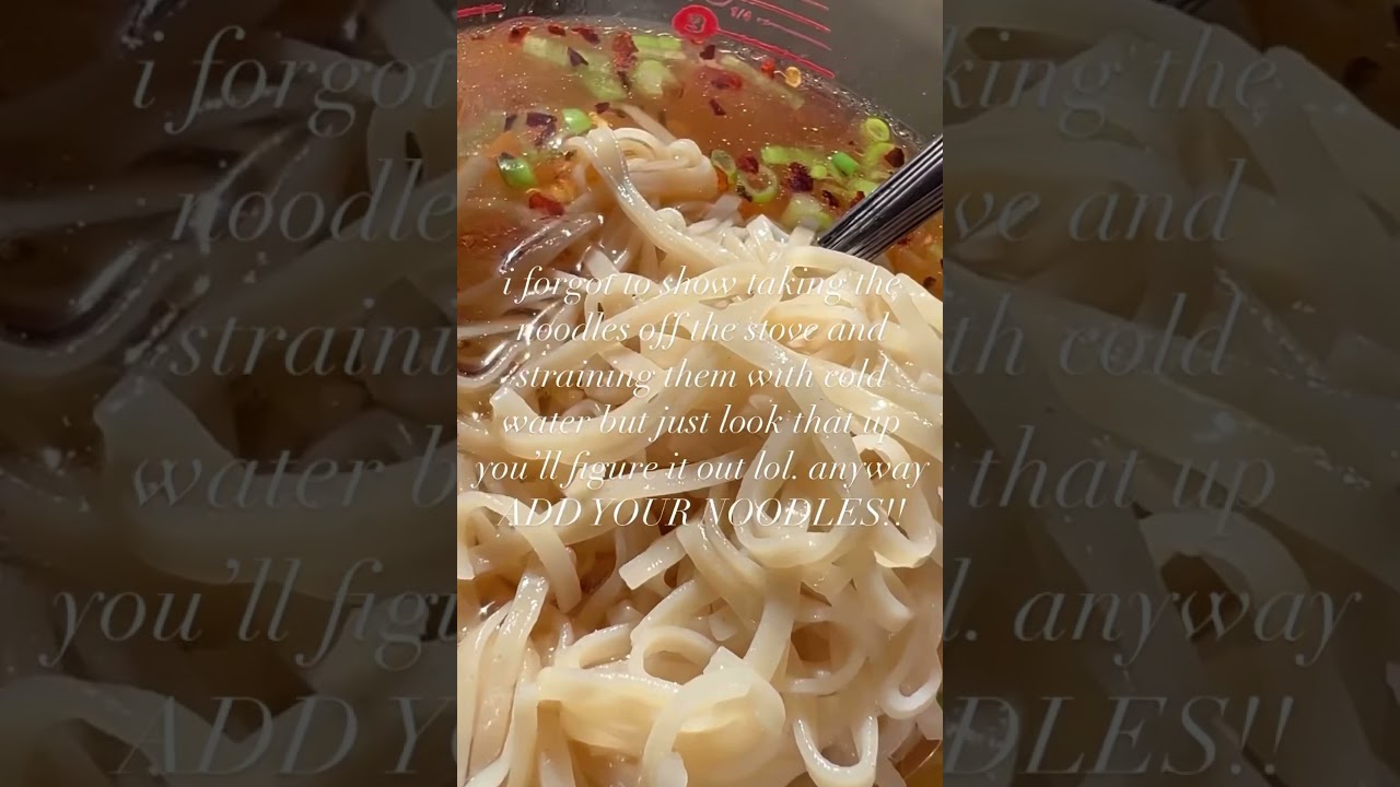 How do you stop noodles from absorbing liquid?