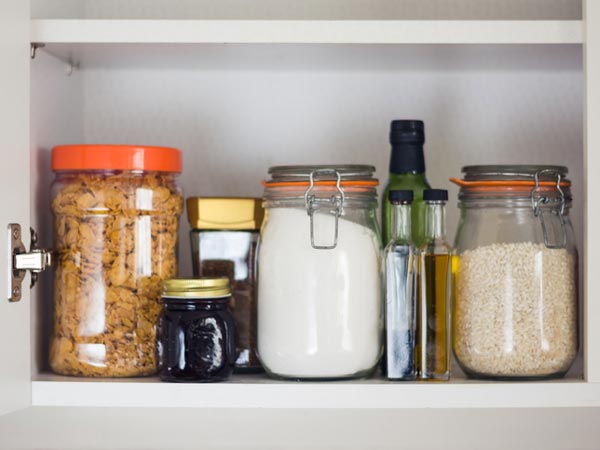 How do you store canned food after opening?