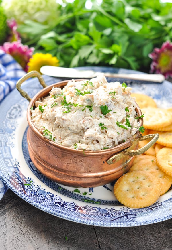 How do you store crab dip after cooking?