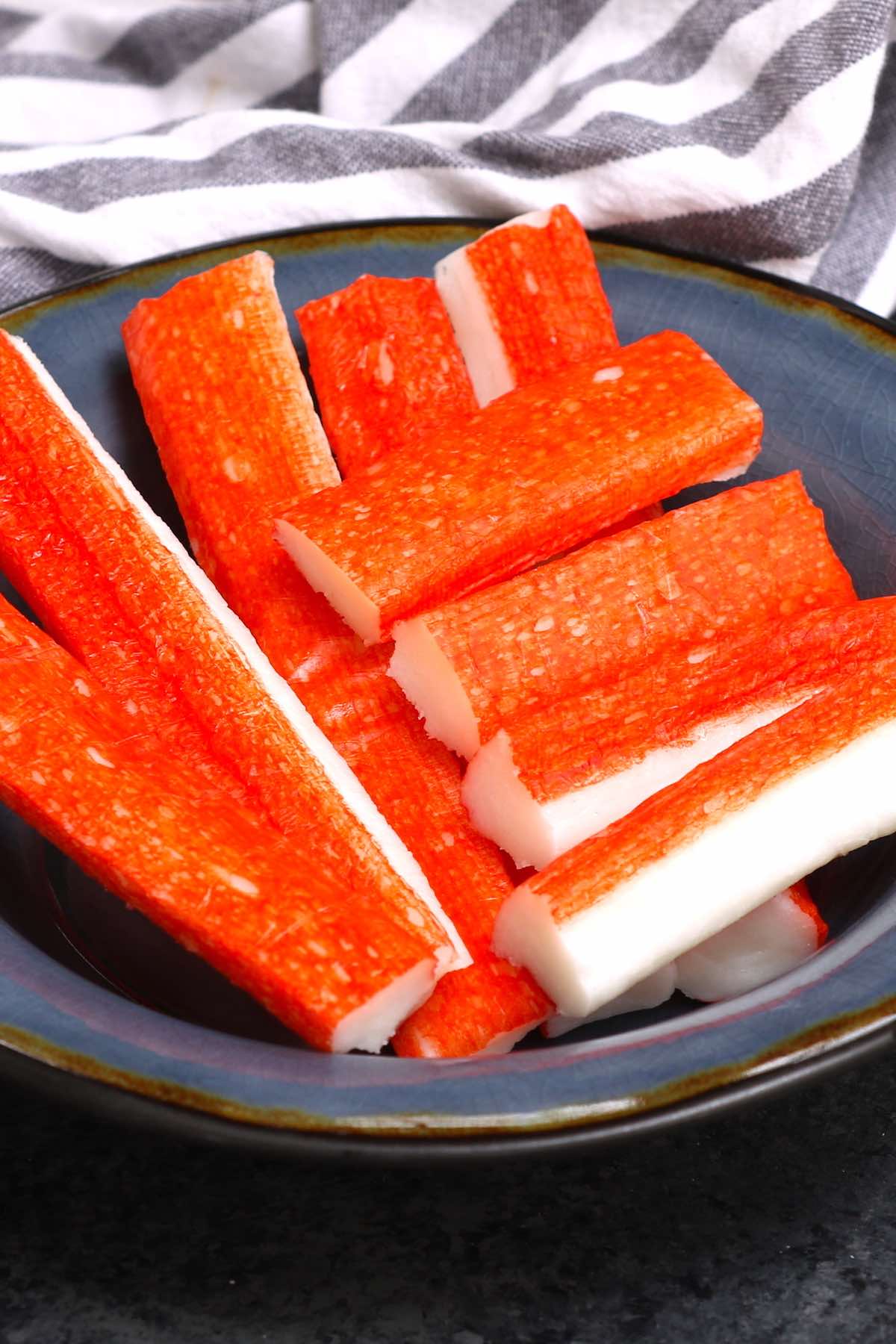 How do you store crab sticks?