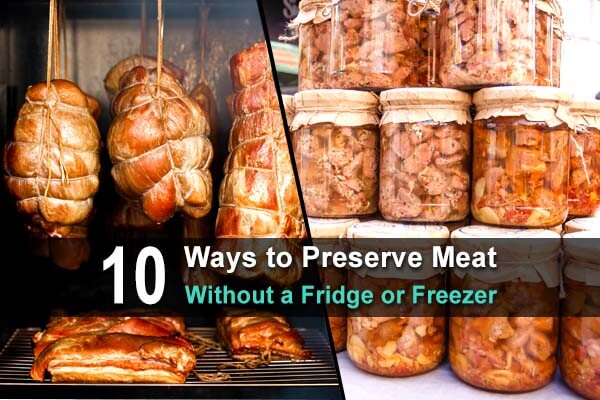 How do you store meat without a fridge?