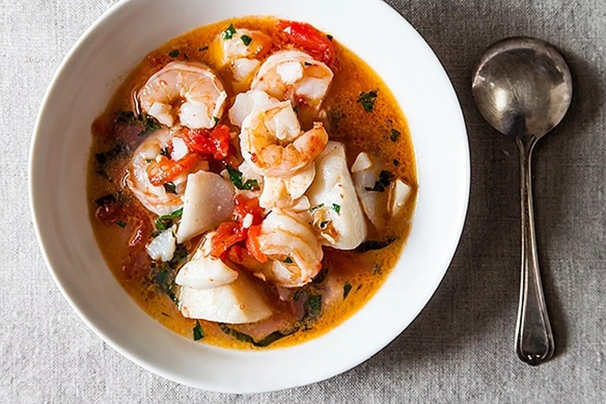 How do you store seafood stew?