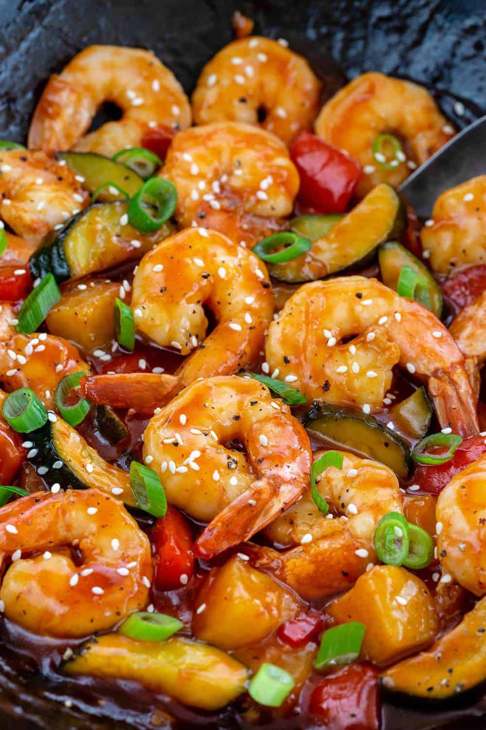 How do you take the sweetness out of prawns?