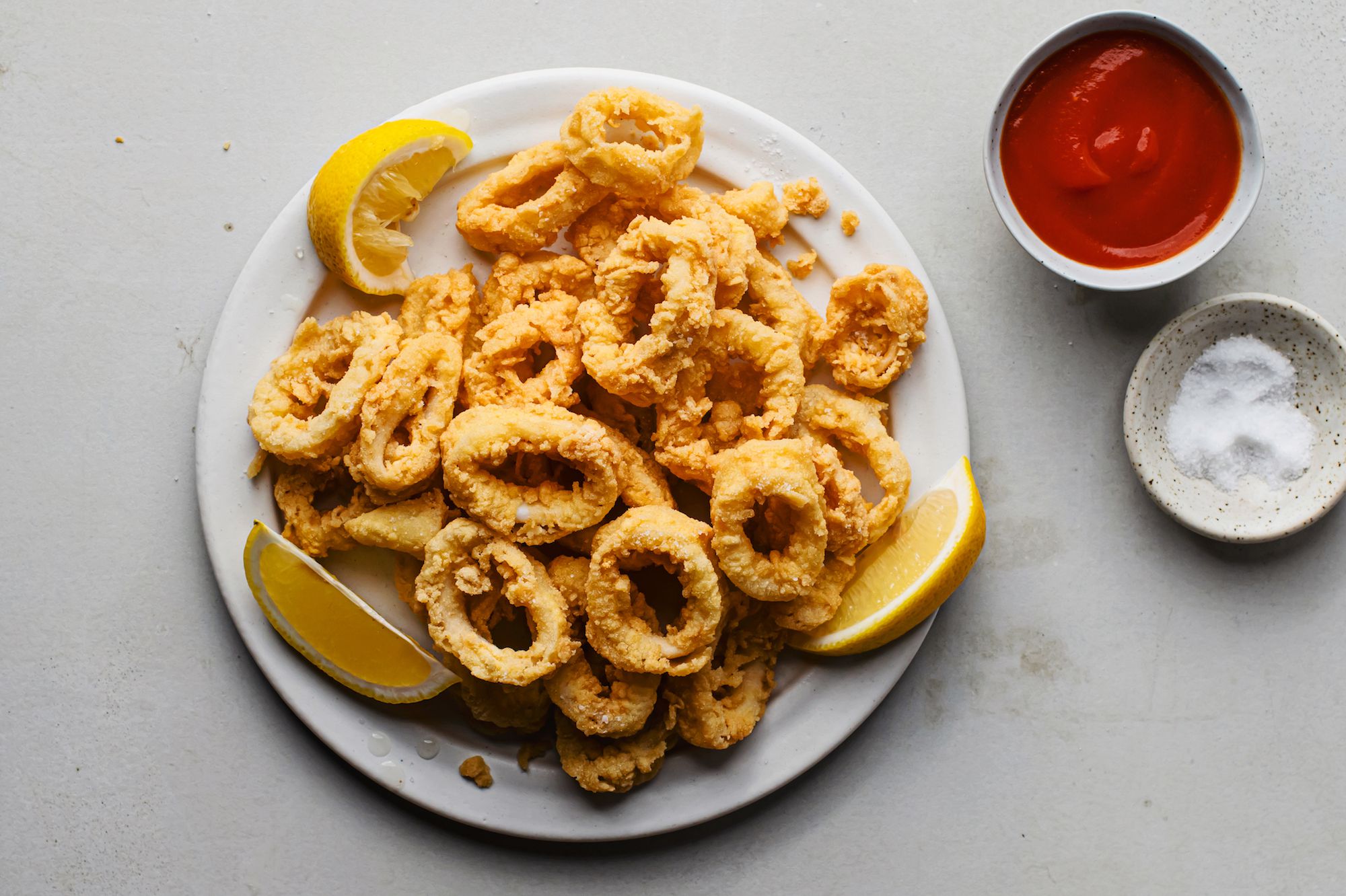 How do you tell if fried calamari is done?