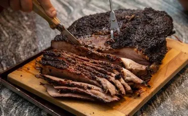 How do you tenderize a brisket after smoking?