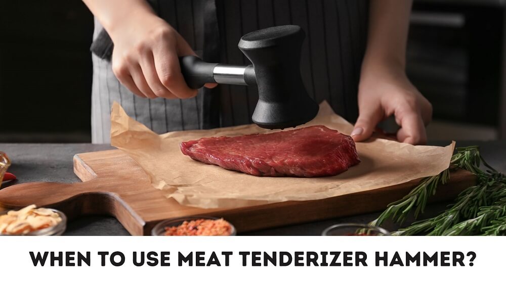 How do you tenderize meat by hand?