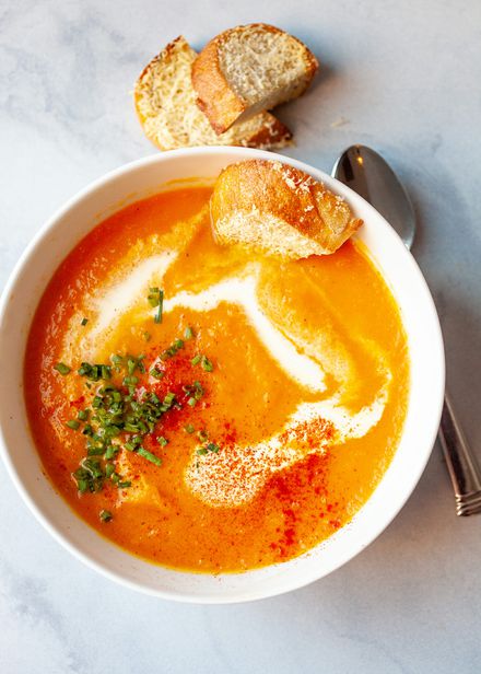 How do you thicken carrot soup?