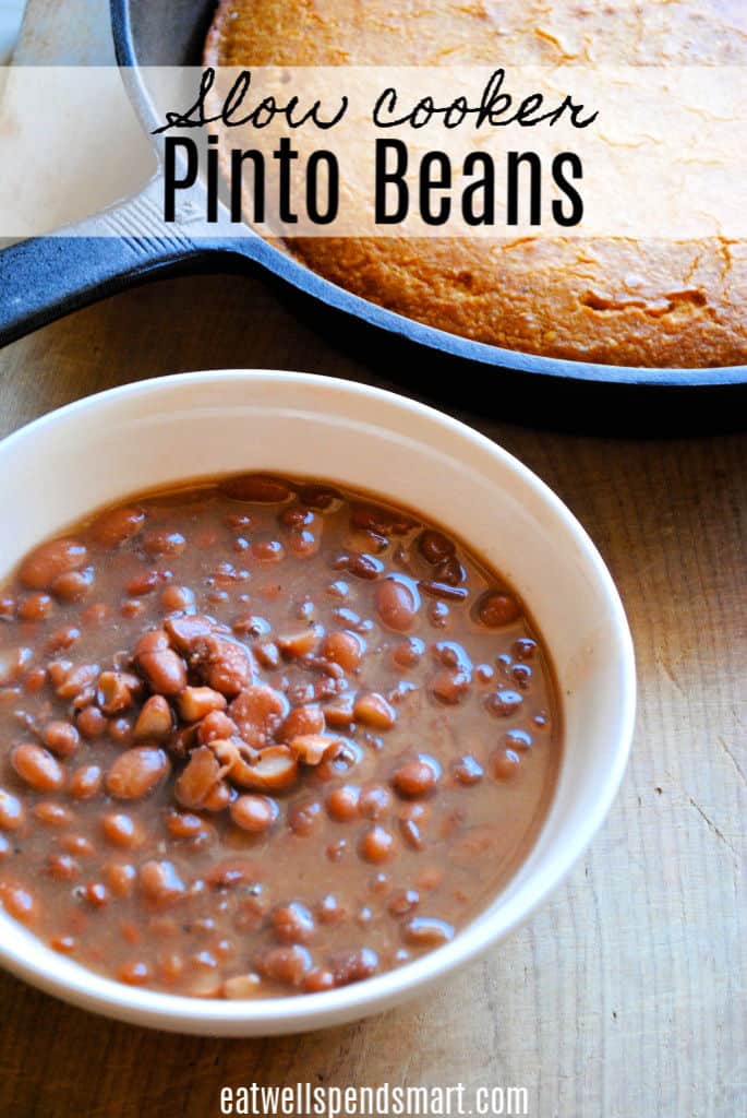 How do you thicken watery pinto beans?