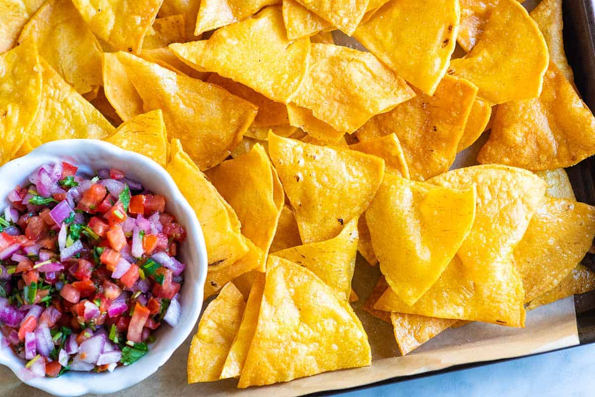 How do you upgrade tortilla chips?