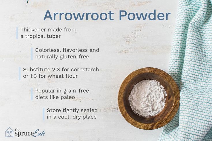 How do you use arrowroot powder to thicken?