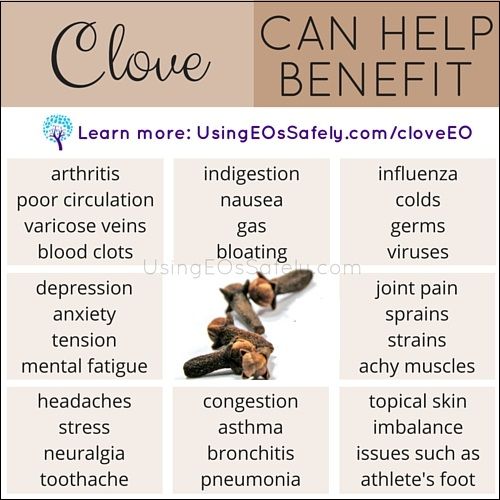 How do you use clove oil for bloating