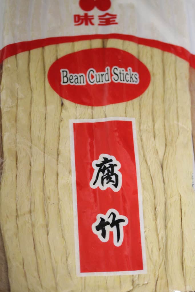 How do you use frozen bean curd sheets?