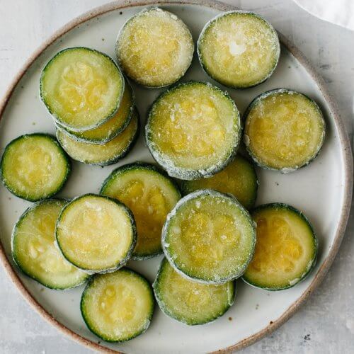 How do you use frozen whole zucchini?