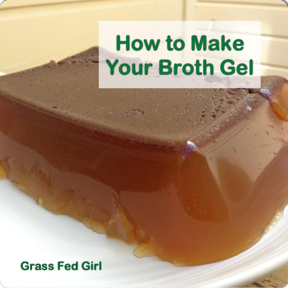 How do you use gelled bone broth?