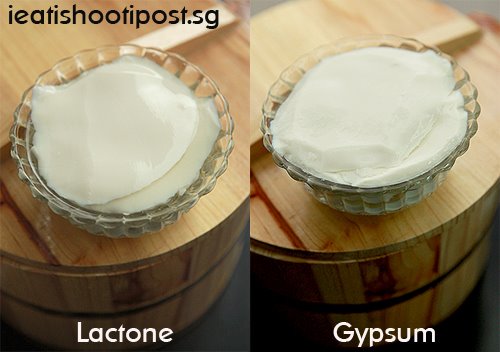How do you use gypsum powder tofu?