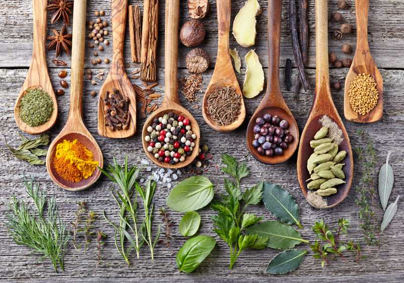 How do you use herbs and spices in cooking?