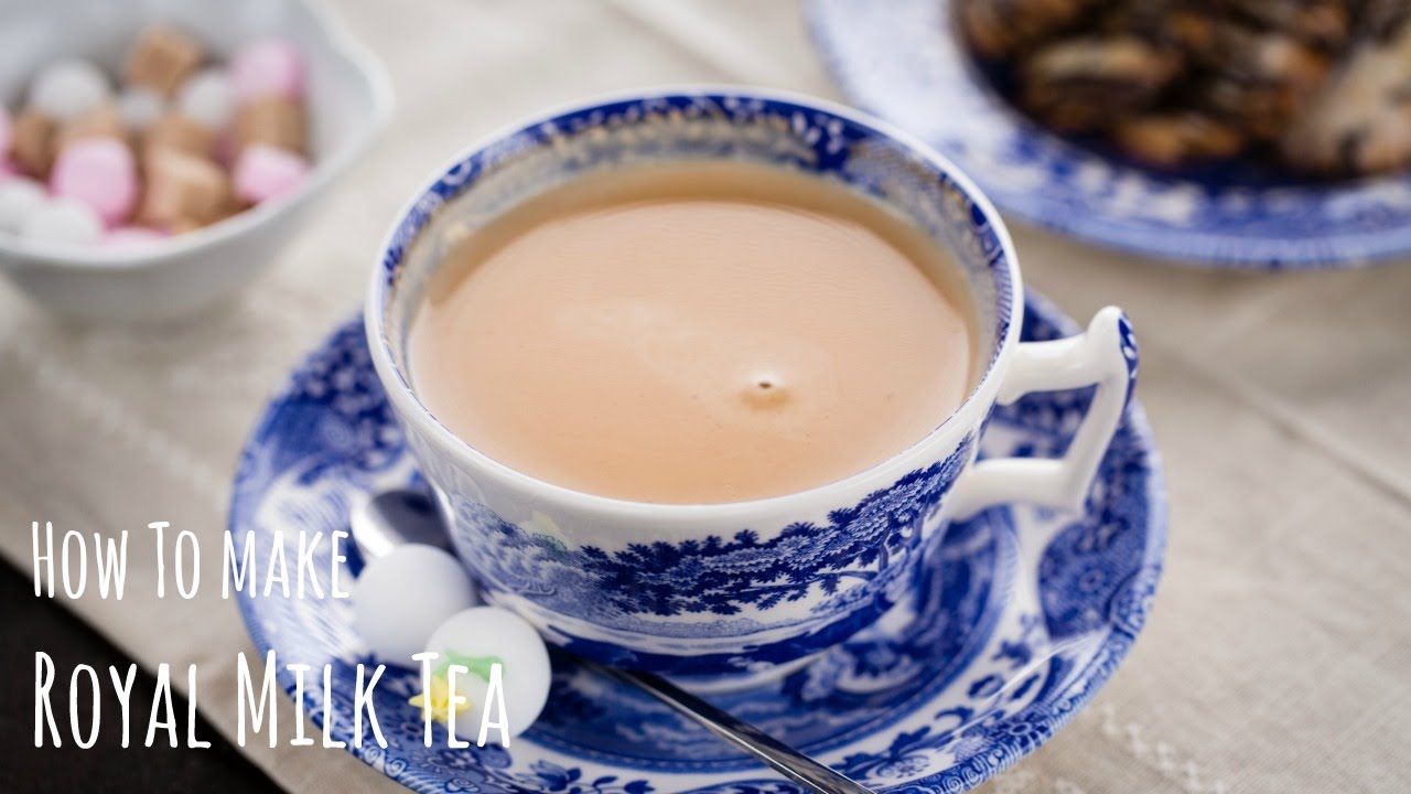 How do you use royal milk tea base?