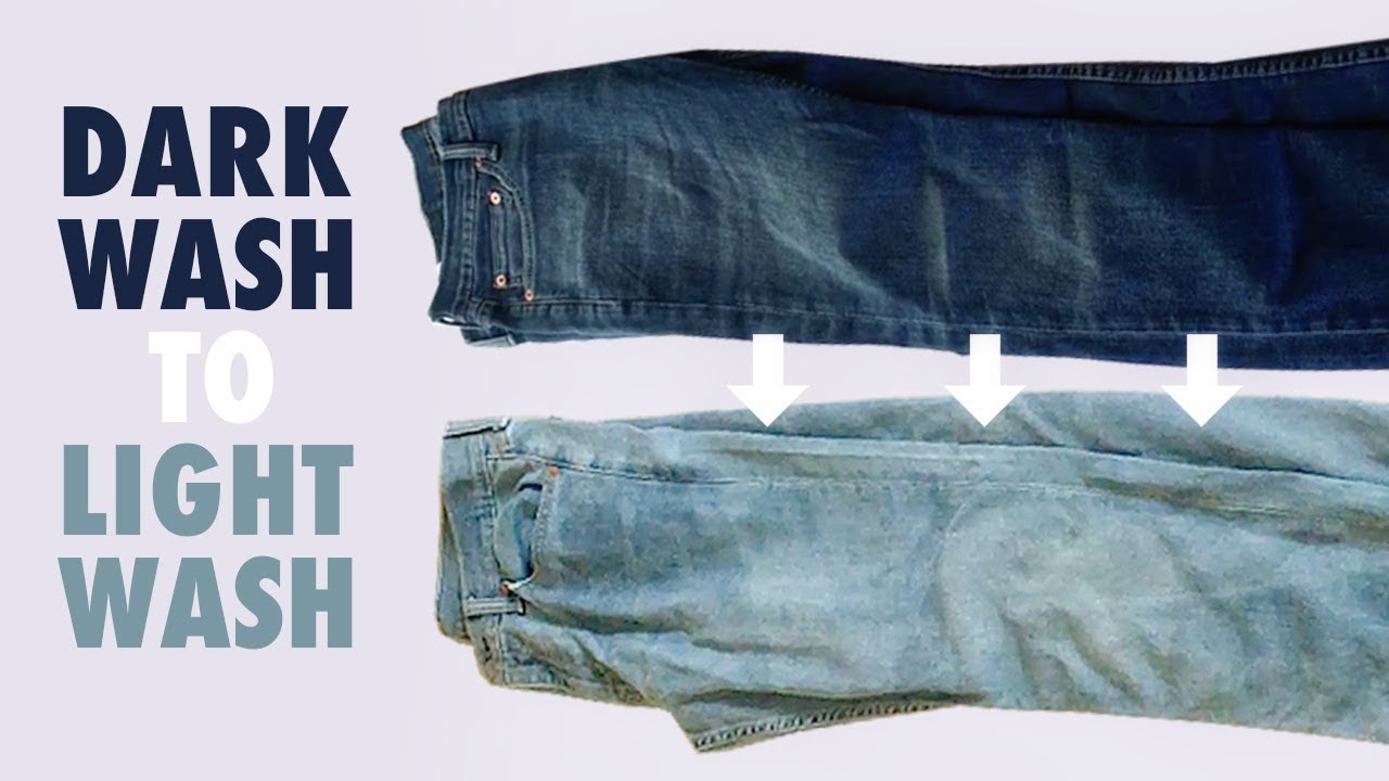 How do you wash colored jeans?