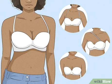 How do you wear an off the shoulder top with a bra?