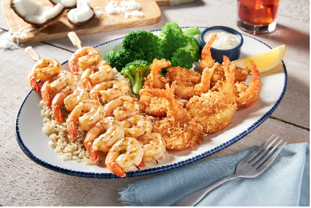 How does all you can eat shrimp at Red Lobster work?