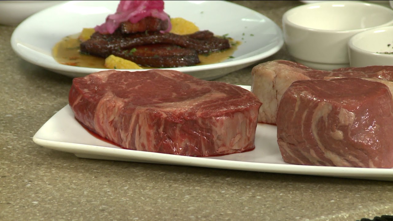 How does Fleming's cook their steak?