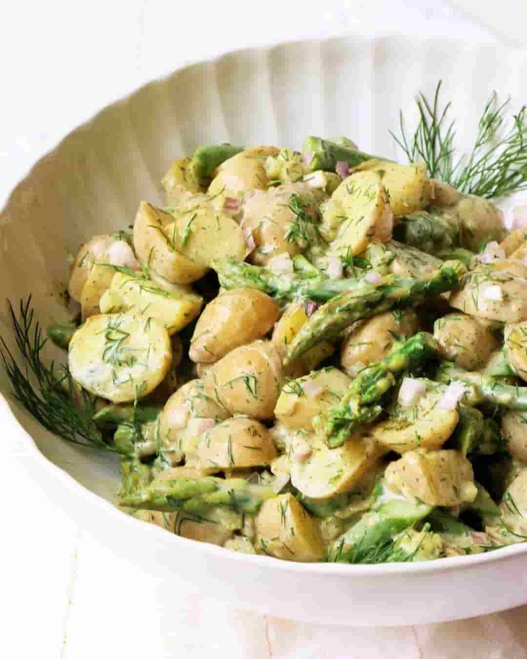 How does Gordon Ramsay make potato salad?