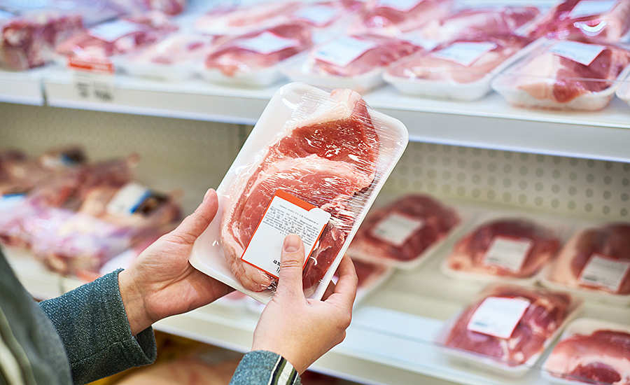 How does meat get packaged?