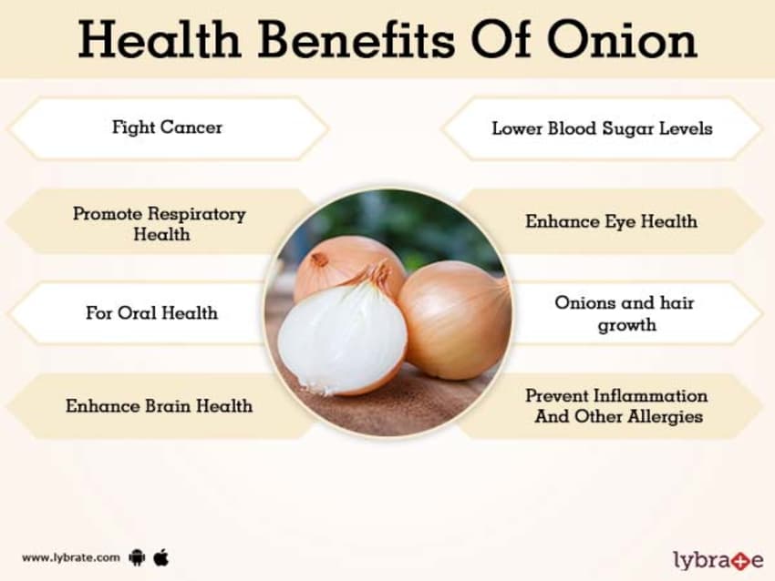 How does onion affect the body?