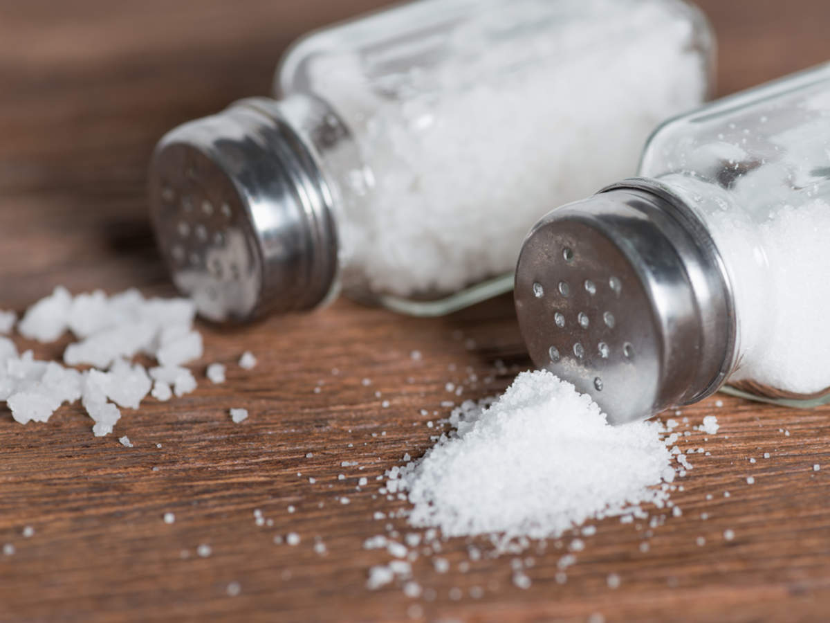 How does salt remove moisture in food?