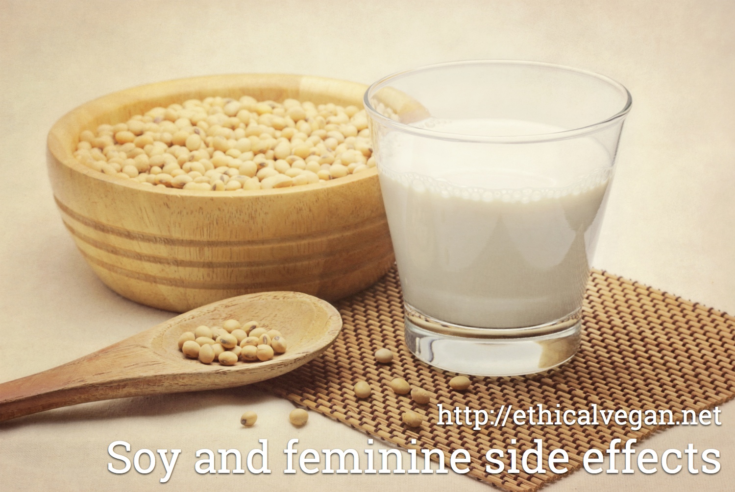 How does soy affect the female body?