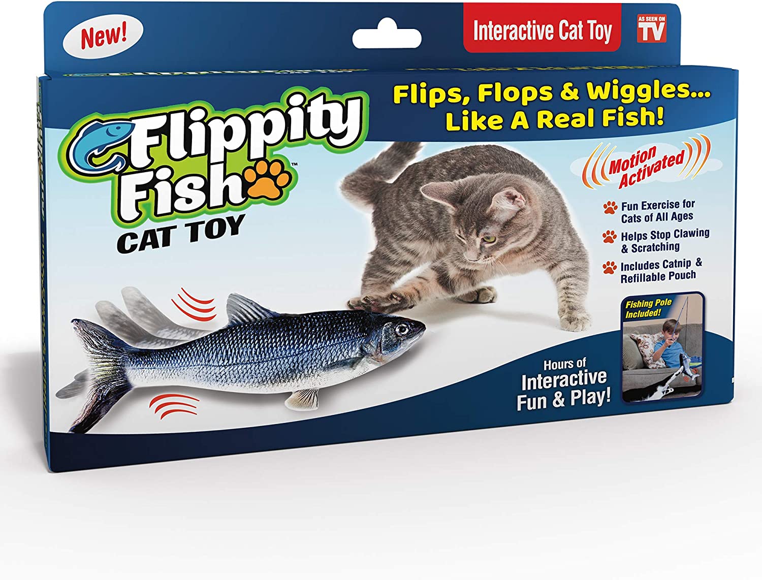 How does the Flippity fish work?