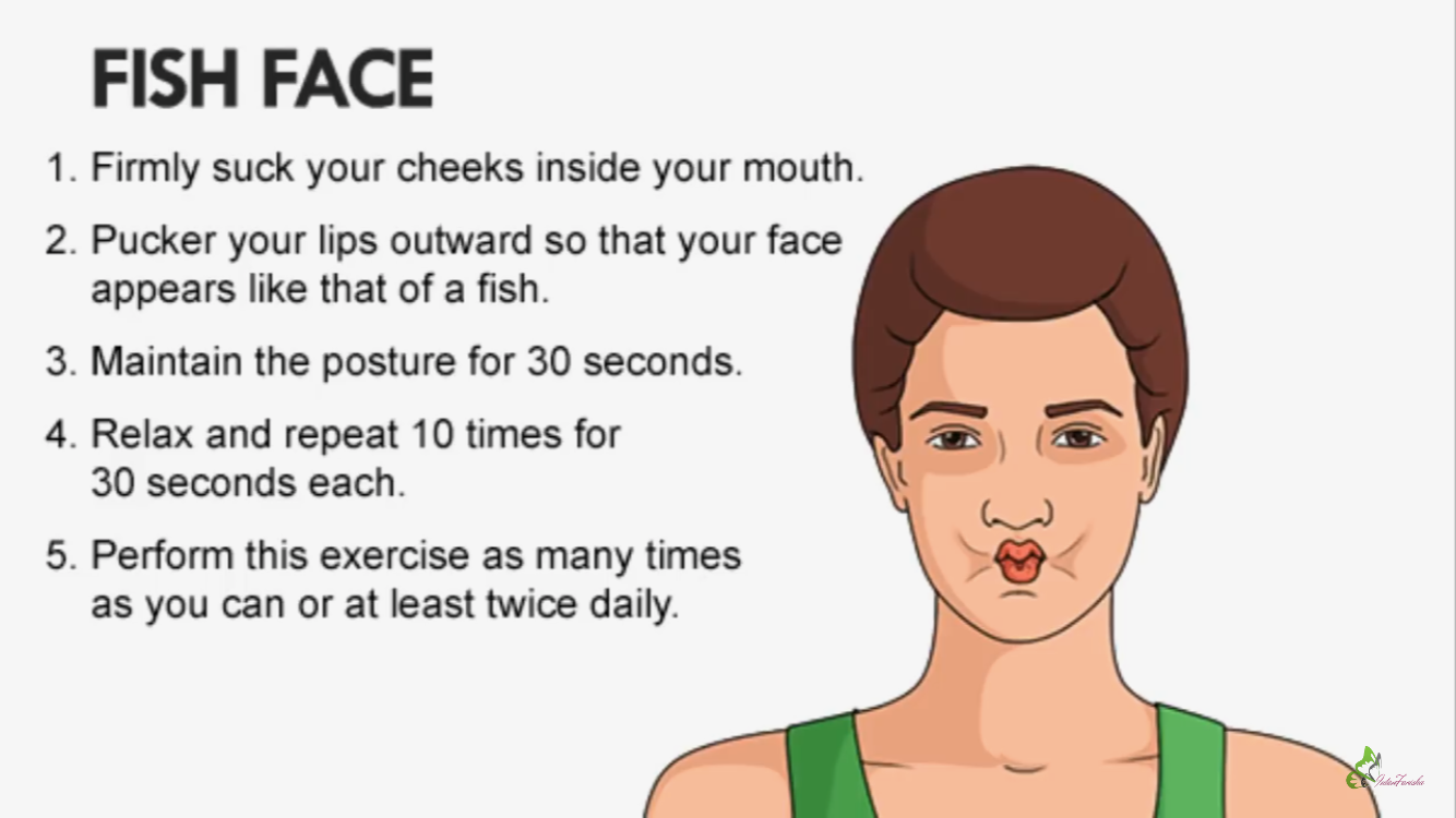 How effective is fish face exercise?